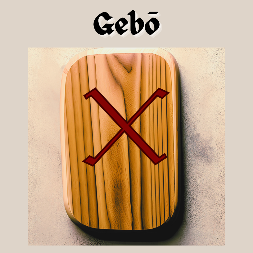 Gebo ᚷ - G.N. Gudgion