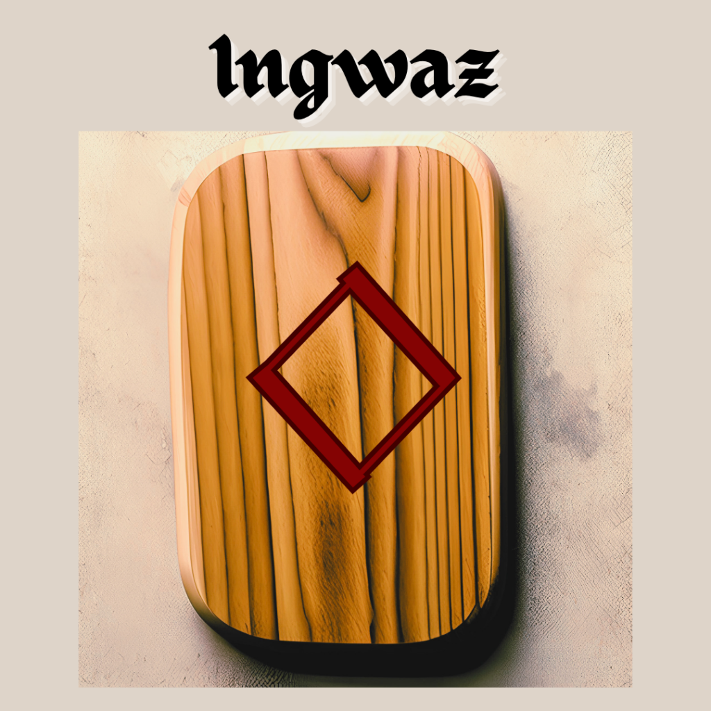 Ingwaz ᛜ - G.N. Gudgion