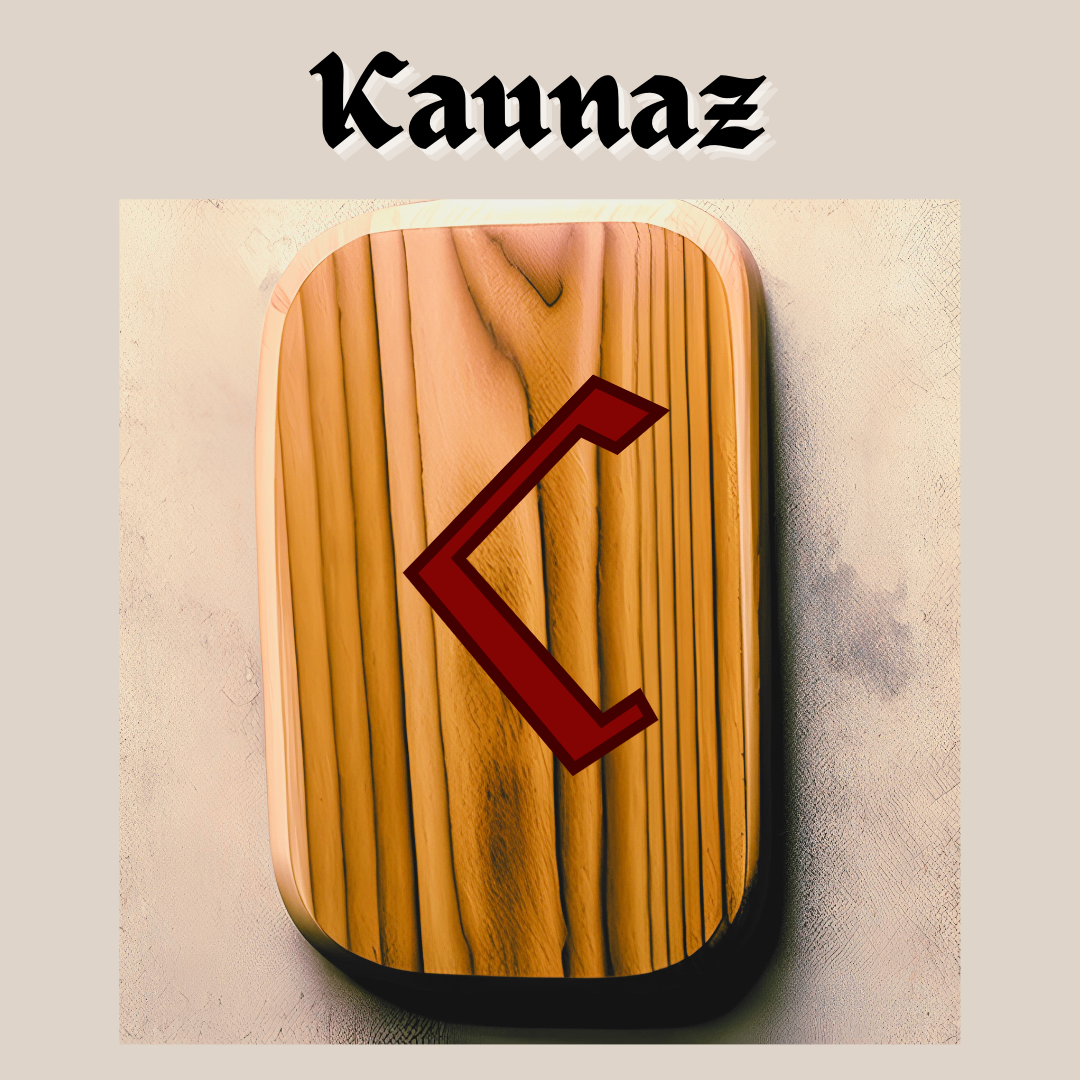 Kaunaz ᚲ - G.N. Gudgion