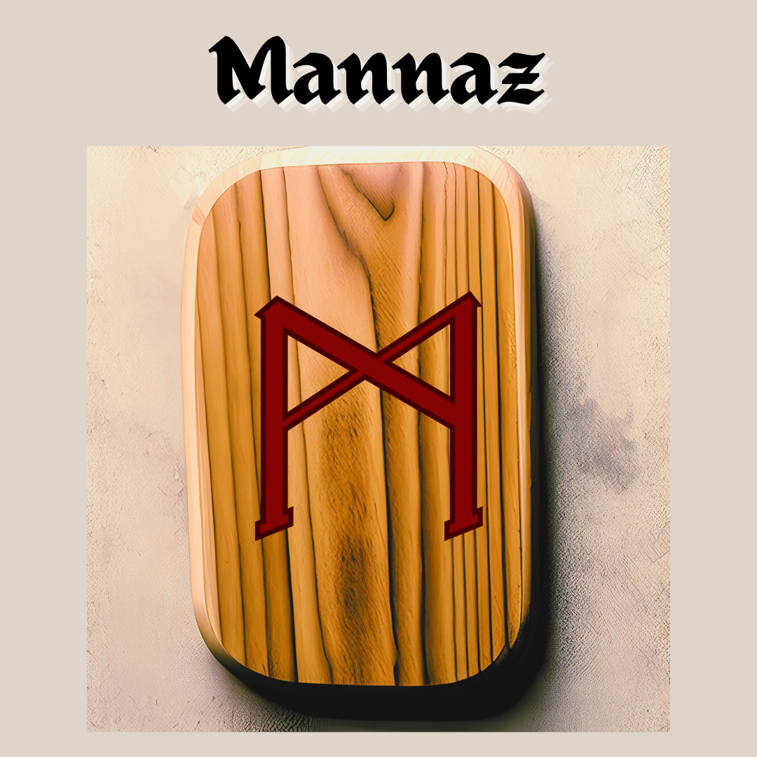 Mannaz ᛗ - G.N. Gudgion