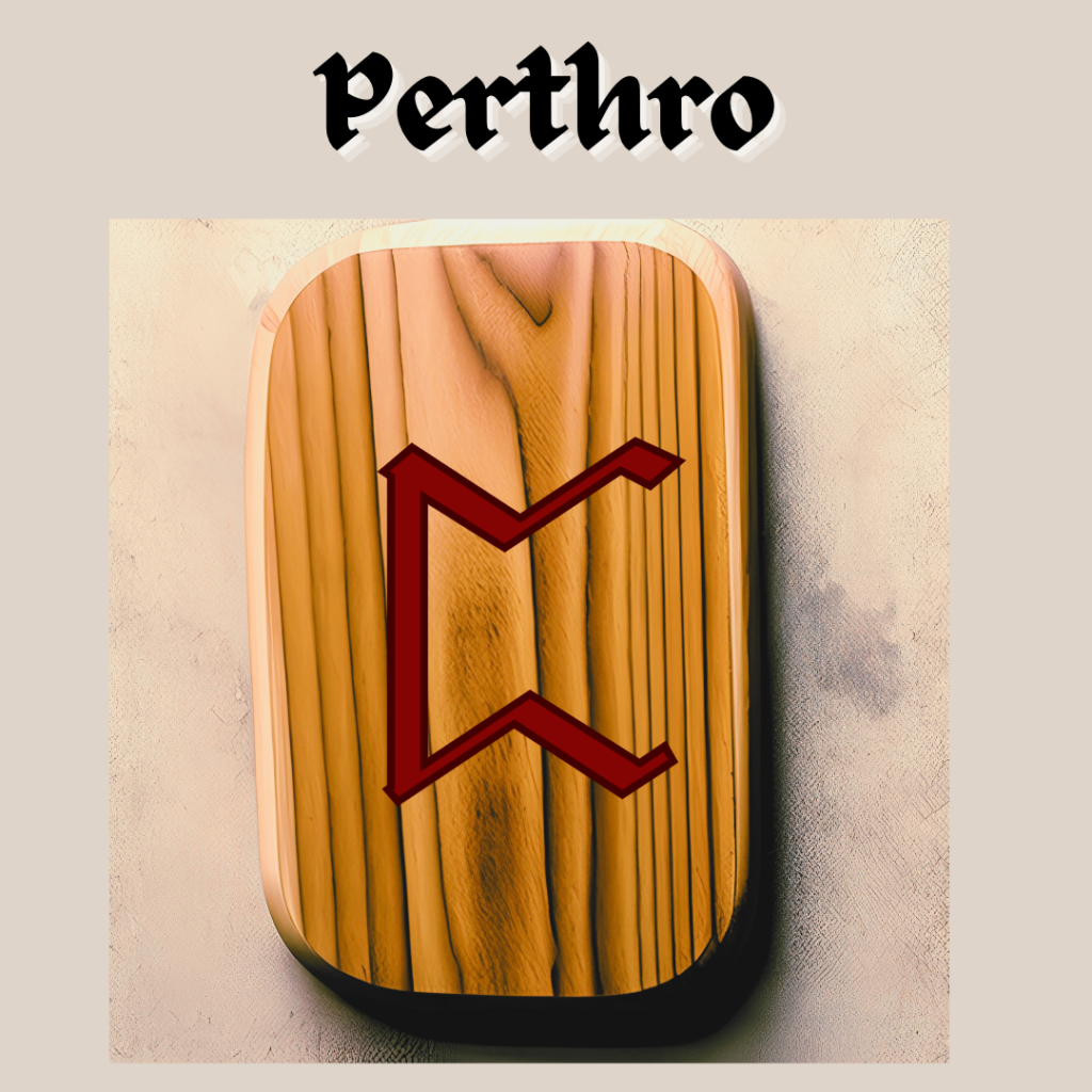 Perthro ᛈ - G.N. Gudgion